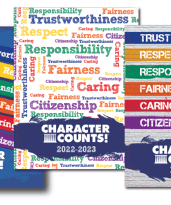 Character education and SEL curriculum, banners, posters, planners, app ...