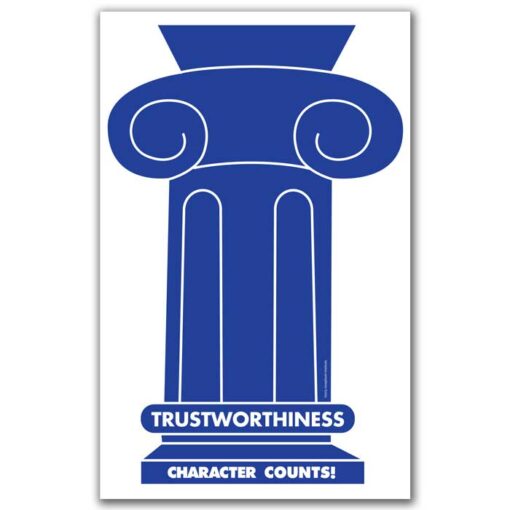 Six Pillar Poster Set - CHARACTER COUNTS! Store