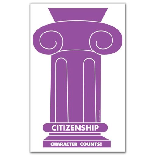 Six Pillar Poster Set - CHARACTER COUNTS! Store