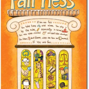 Six Pillars Vibrant Poster Set - CHARACTER COUNTS! Store