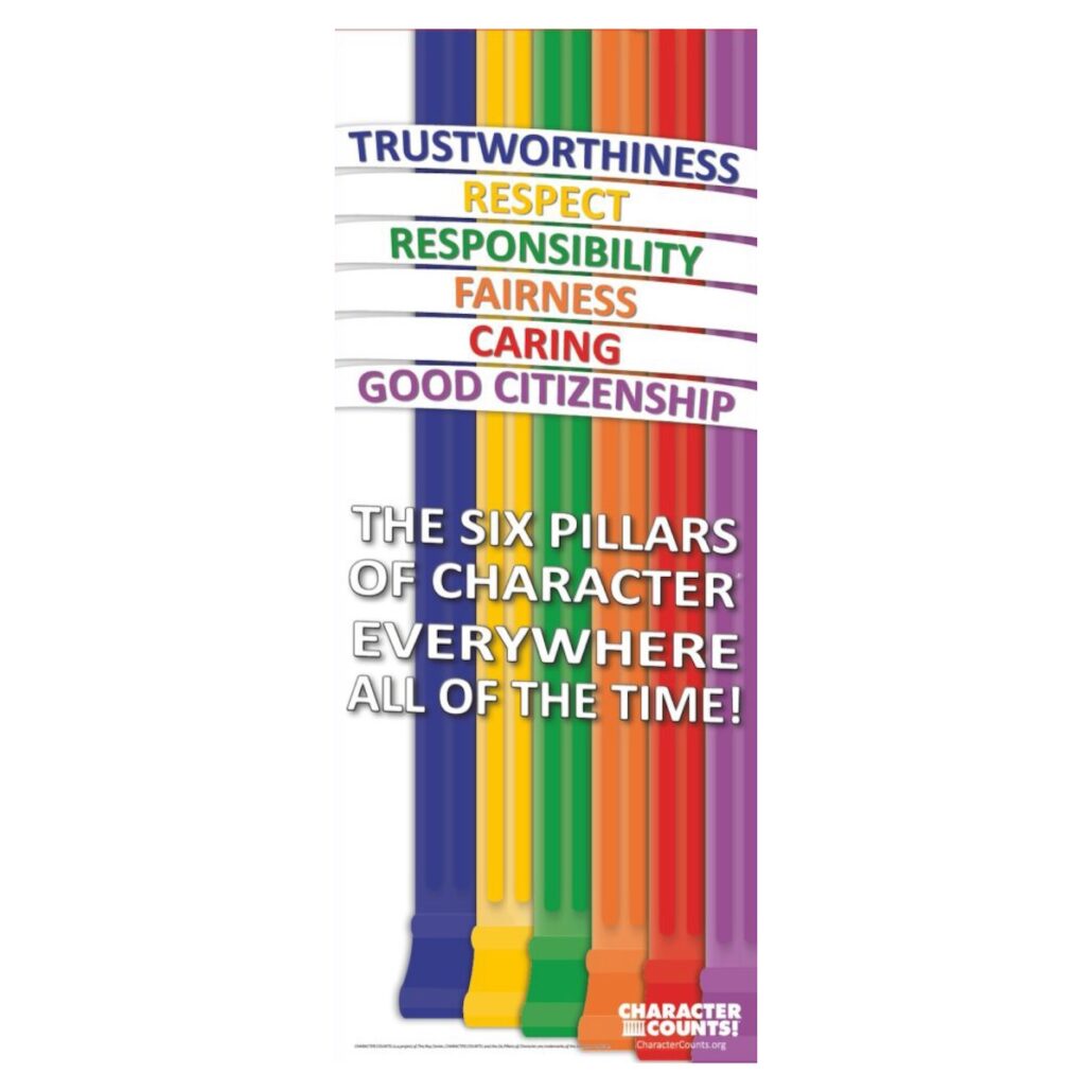 CHARACTER COUNTS! Portable Banner