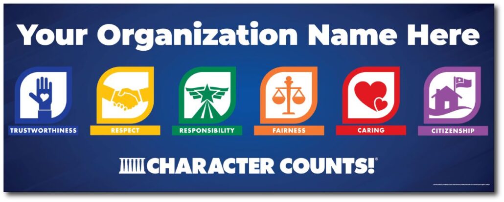 Pillar Icons Banner - CHARACTER COUNTS! Store