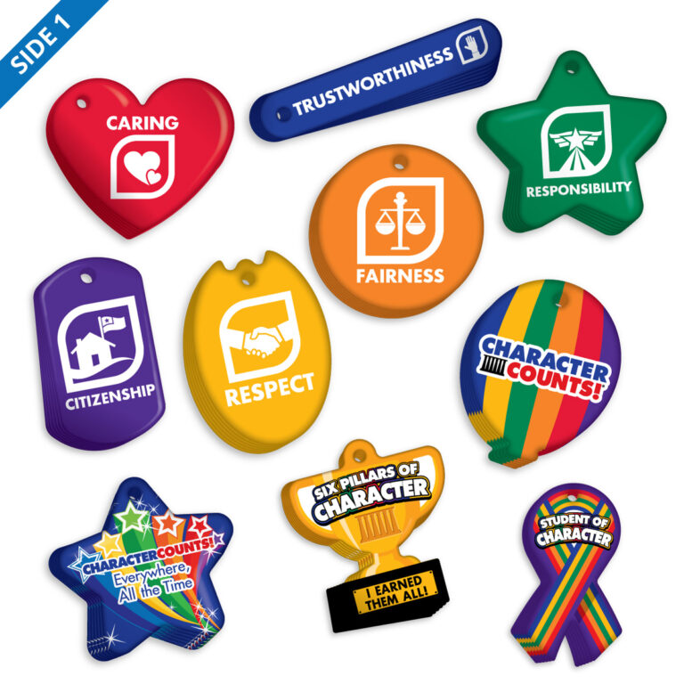 CHARACTER COUNTS! Brag Tags