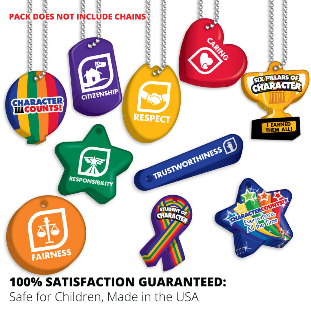 CHARACTER COUNTS! Brag Tags