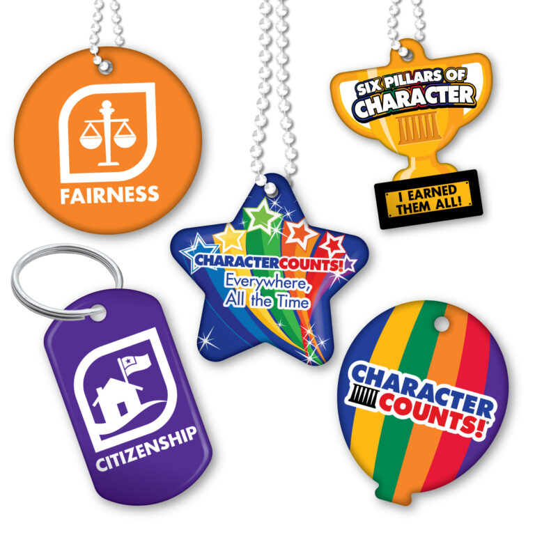 CHARACTER COUNTS! Brag Tags