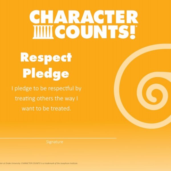Digital Pledge Certificates | Character Education & Student Commitment ...
