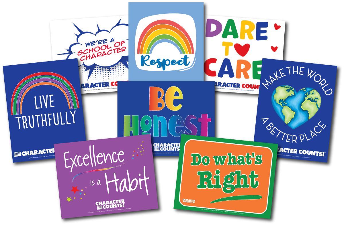 Digital Posters - Decorative Bundle - CHARACTER COUNTS! Store