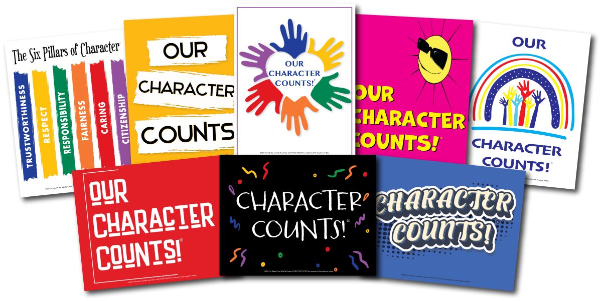 Digital Posters - Character Bundle - CHARACTER COUNTS! Store